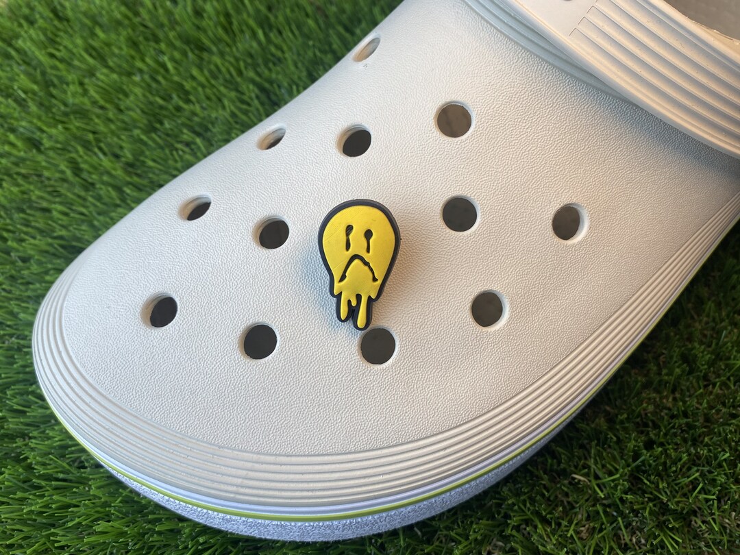 Smiley Croc Charm Popular Croc Charm Smiley Melt Croccharm Smile Face ...