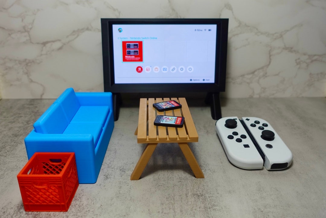 Nintendo Switch Flat Panel TV Living Room Set Switch Display Dock ...