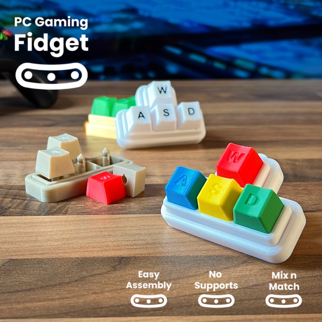 PC Gaming Fidget / Fidgets / Gamers / Accessories / Stress Toy / - Etsy