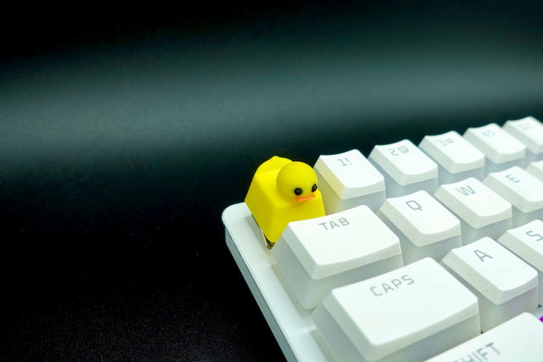 Custom Keycap / Rubber Duckey / Mechanical Keyboard Keycap / Rubber ...