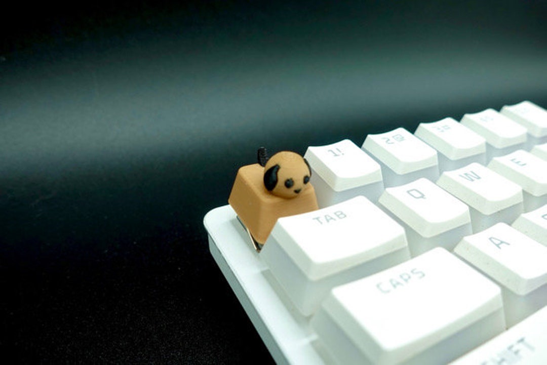 Dog Puppy Keycap Mechanical Keyboard Cute Puppy PC Decor PC Keyboard ...