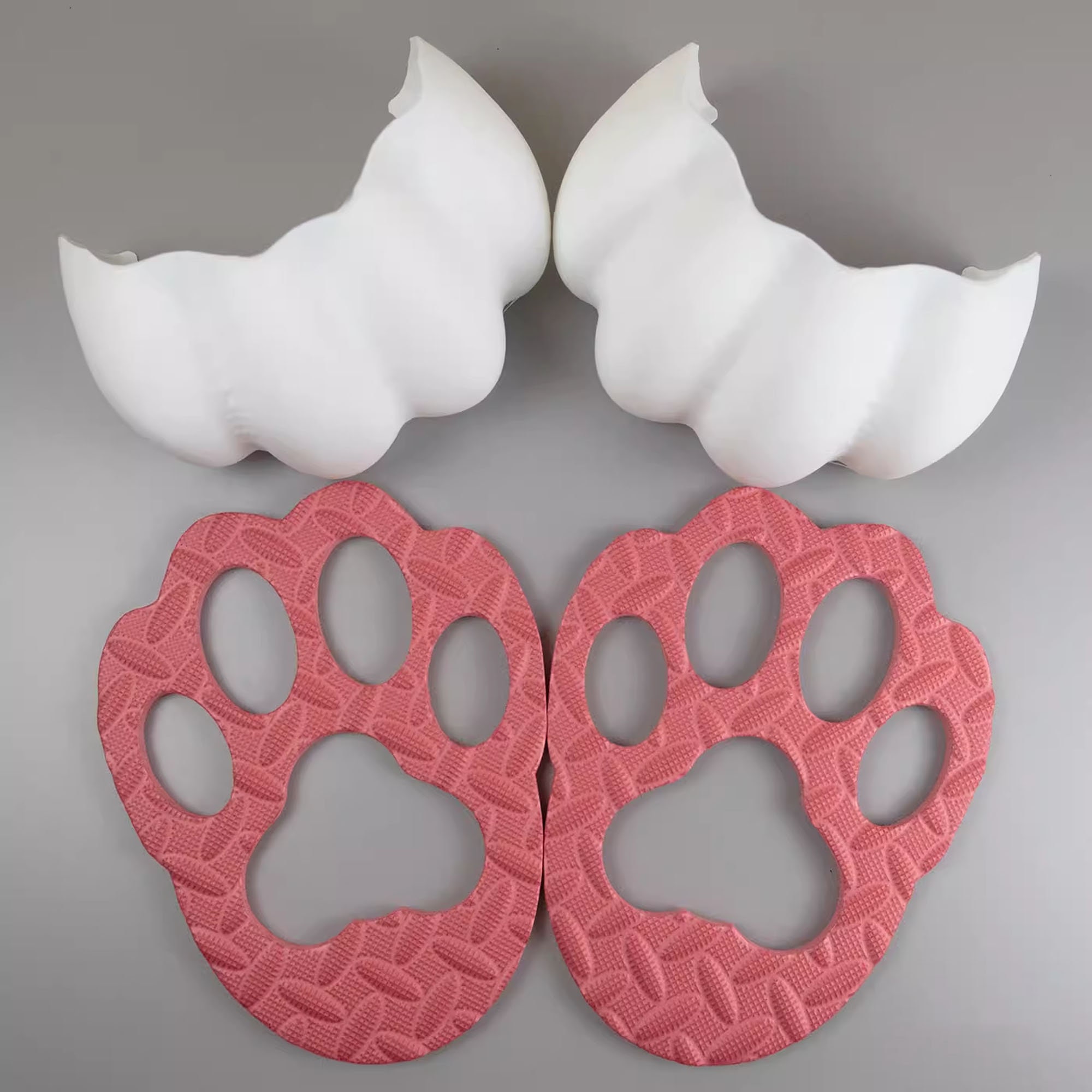 Fursuit 3D Printed Foot Shell, Frei Lolita Diy Foot Beast Mounted Foot ...