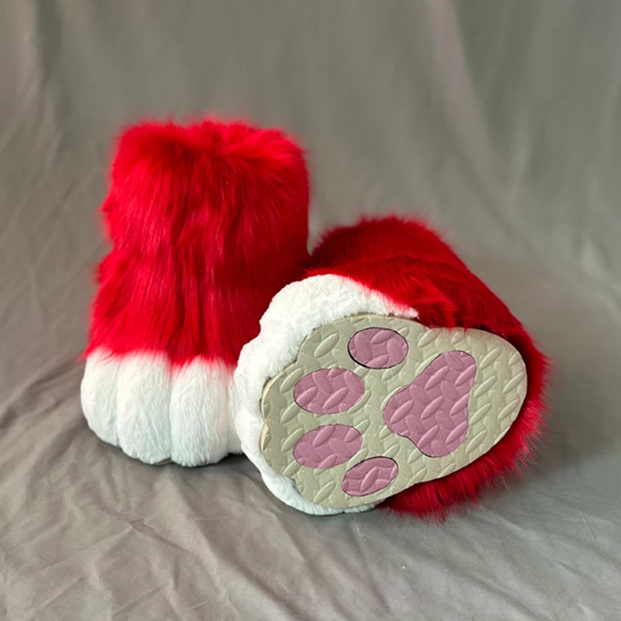 Cute Fursuit Feet Paws, Fursuit Shoes, Cosplay Fee Paws, Fox Paws ...