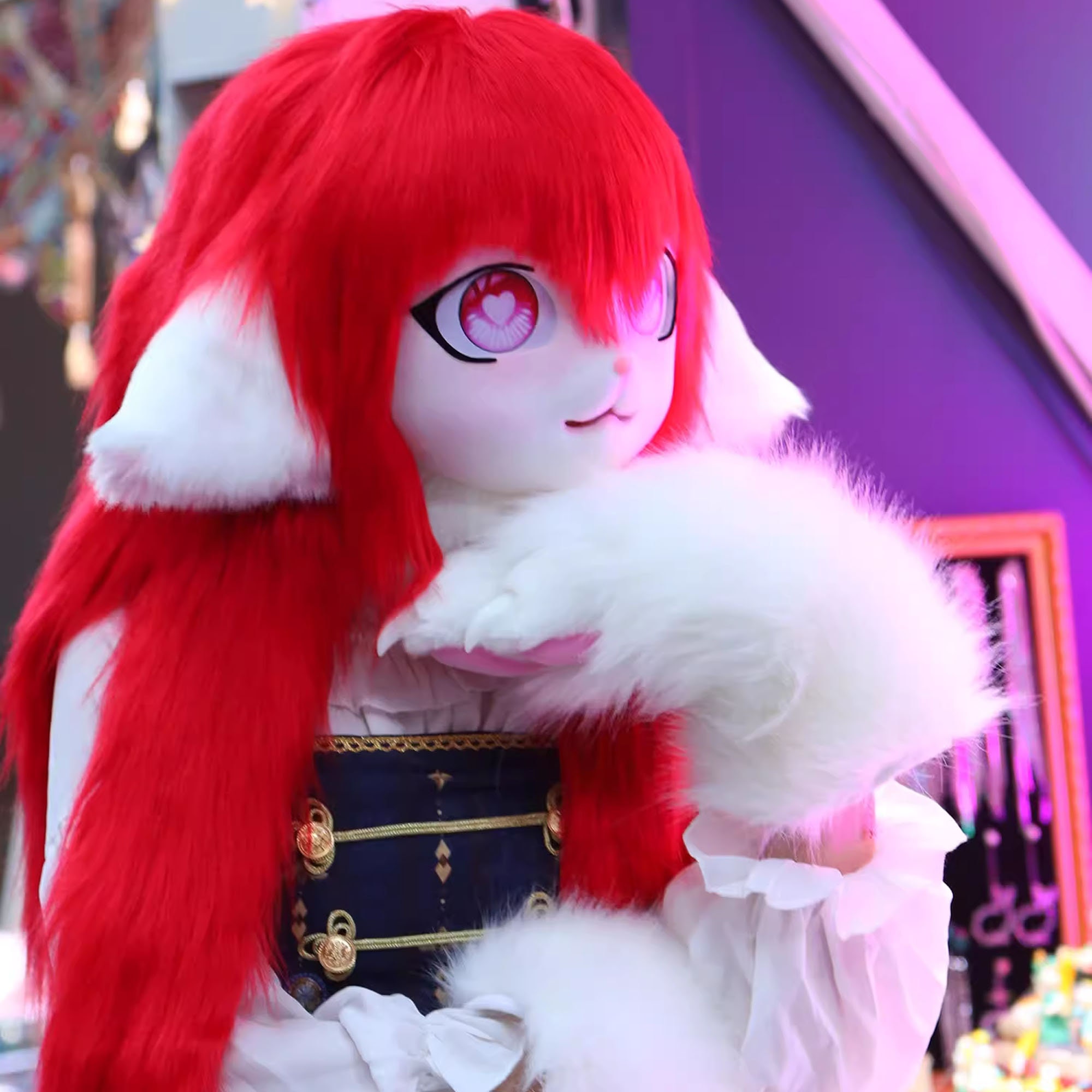 16 Colors Kawaii Mask King Cat Mask Furry Cosplay Mask Head , Beast ...