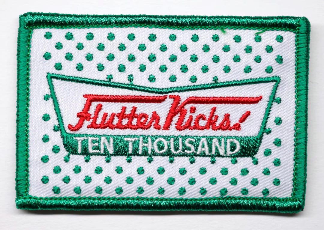Flutter Kick Krispy Kreme Donuts 10,000 - Ruck Morale Patch ...
