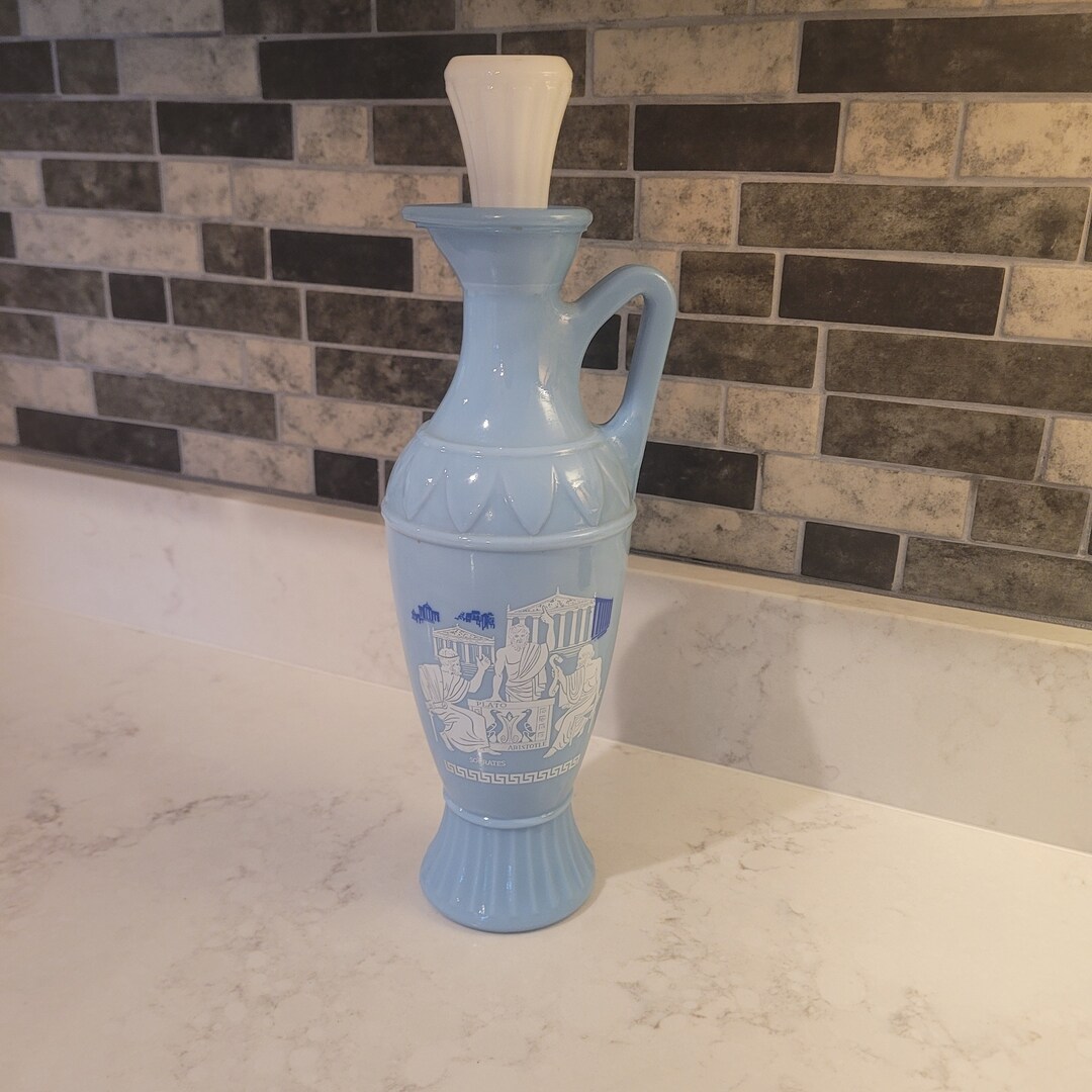 Vintage Jim Beam Decanter Grecian D334 Greek Philosophy Collectable ...