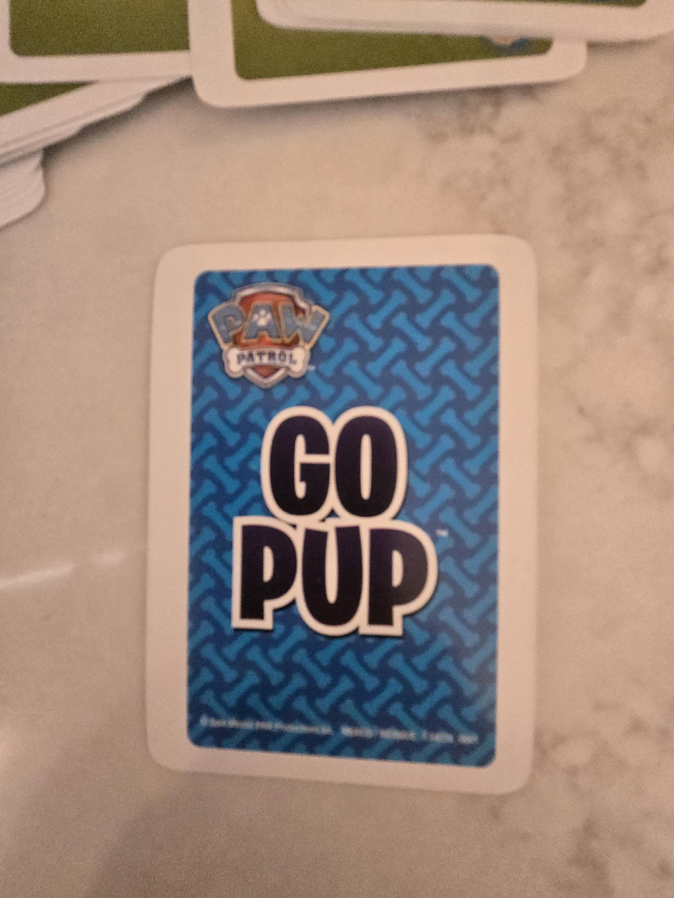 Nickelodeon Paw Patrol Go Pup Card Game/go Fish /preschool Card Game ...
