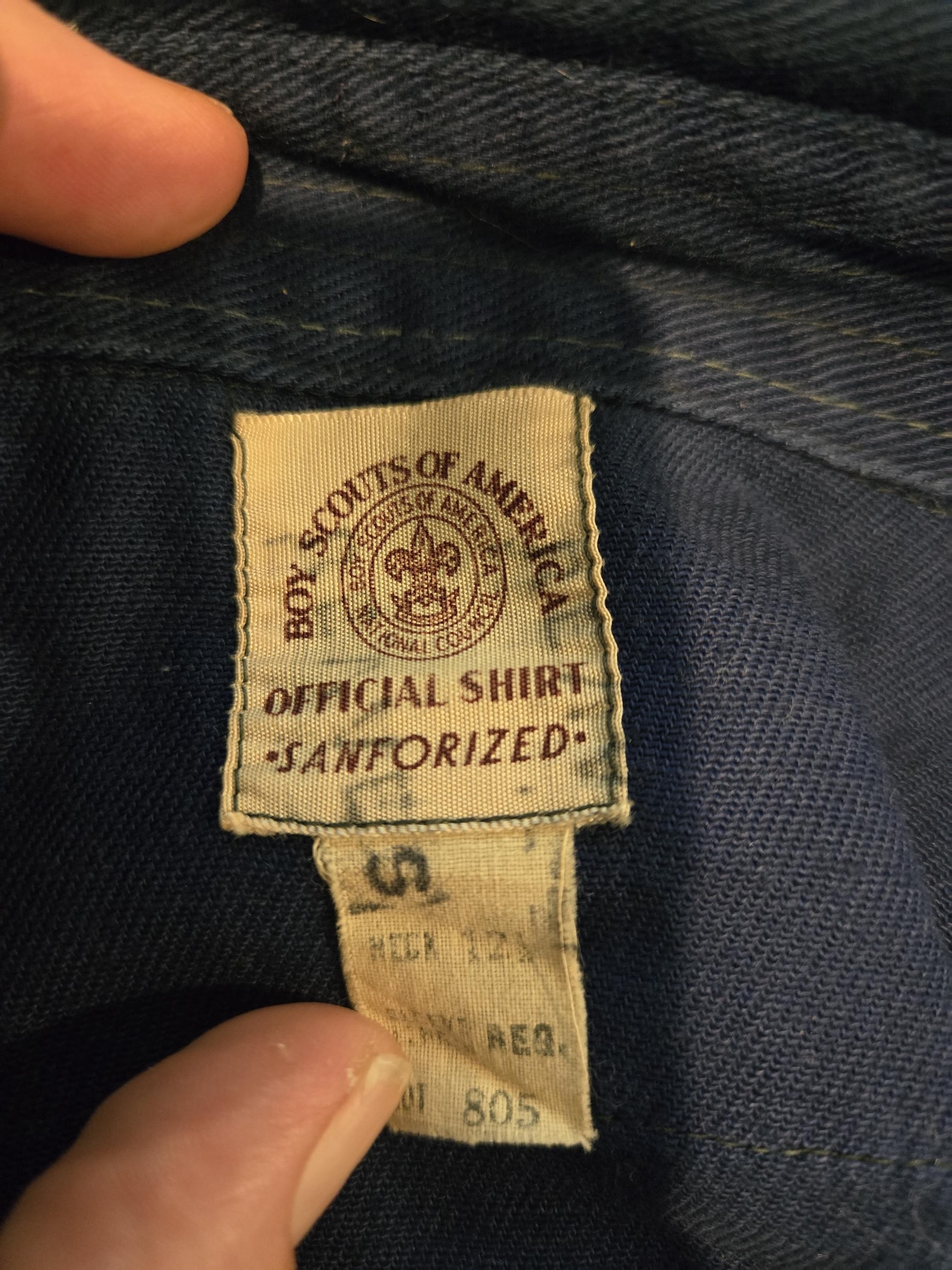 Vintage Boy Cub Scout Uniform Shirt Pants Set Savannah, TN Den 1 1950s ...