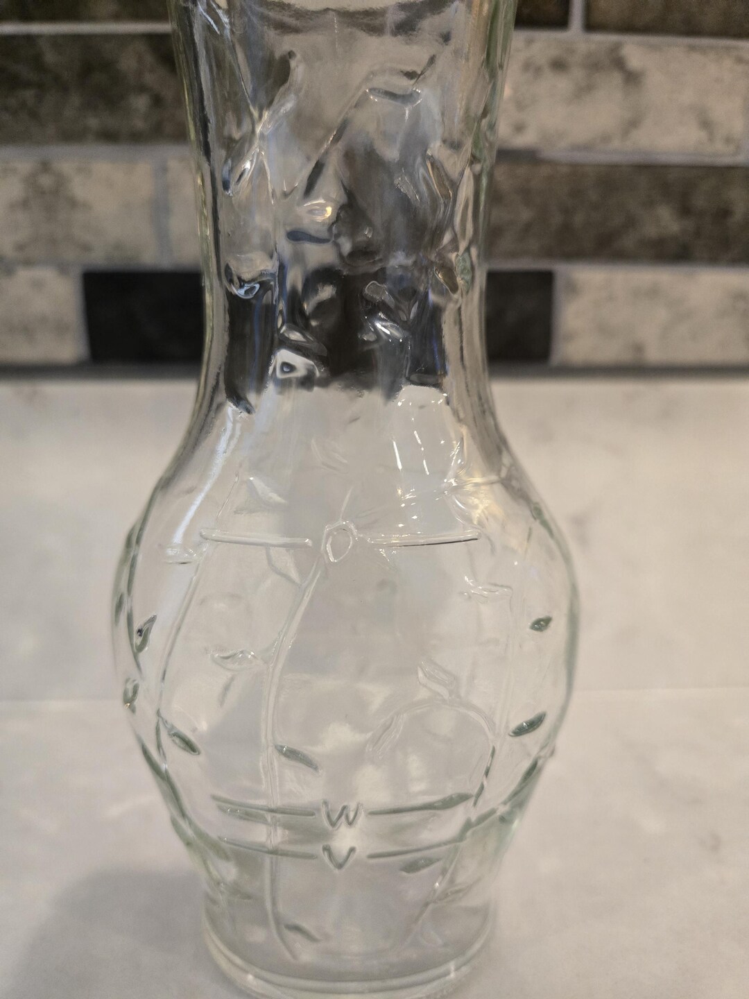 Vintage Good Seasons Glass Cruet/white Top Good Seasons Salad Dressing ...