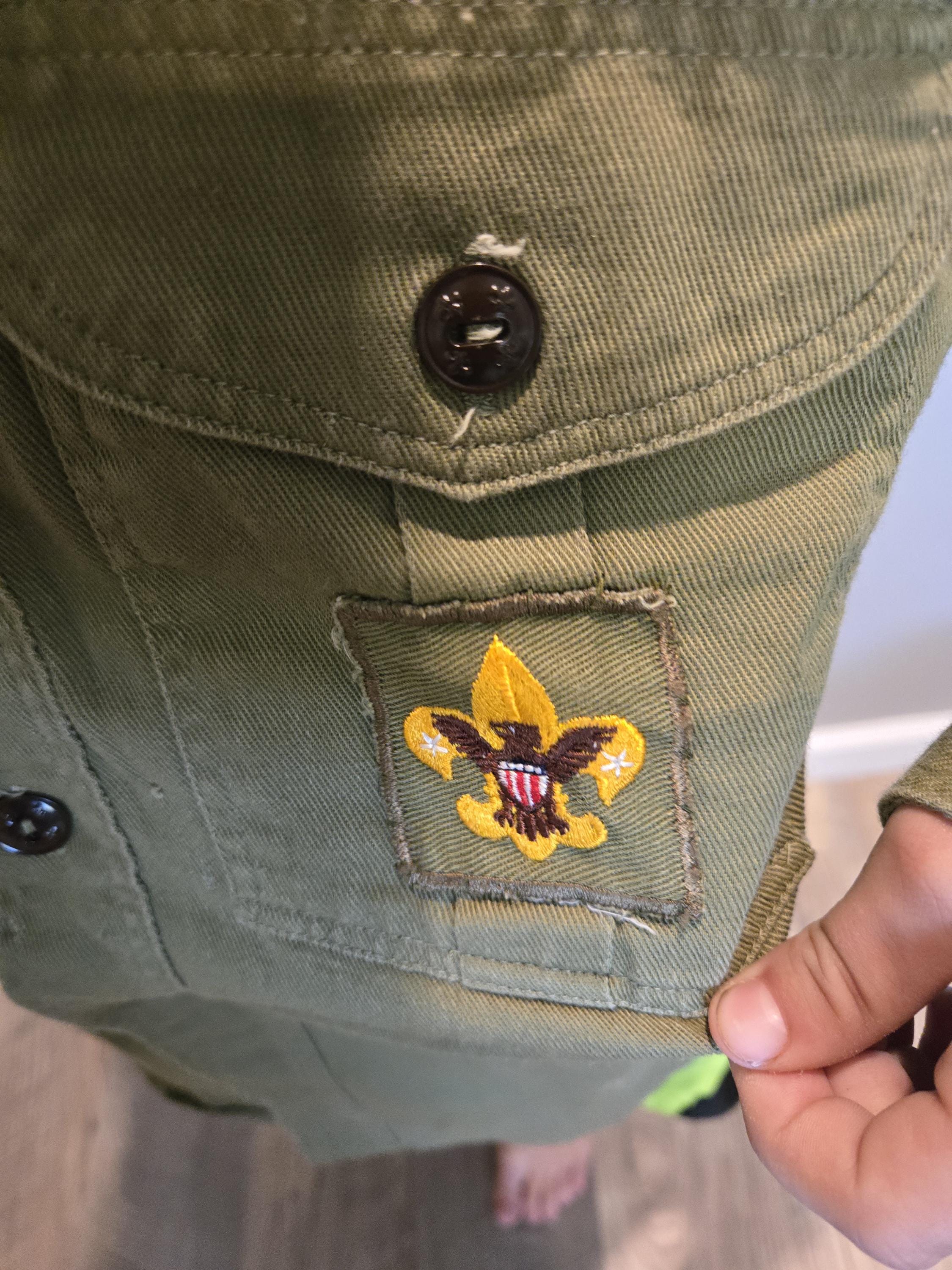 Vintage 1950's/1960's Boy Scouts of America Uniform Shirt/tuscaloosa ...