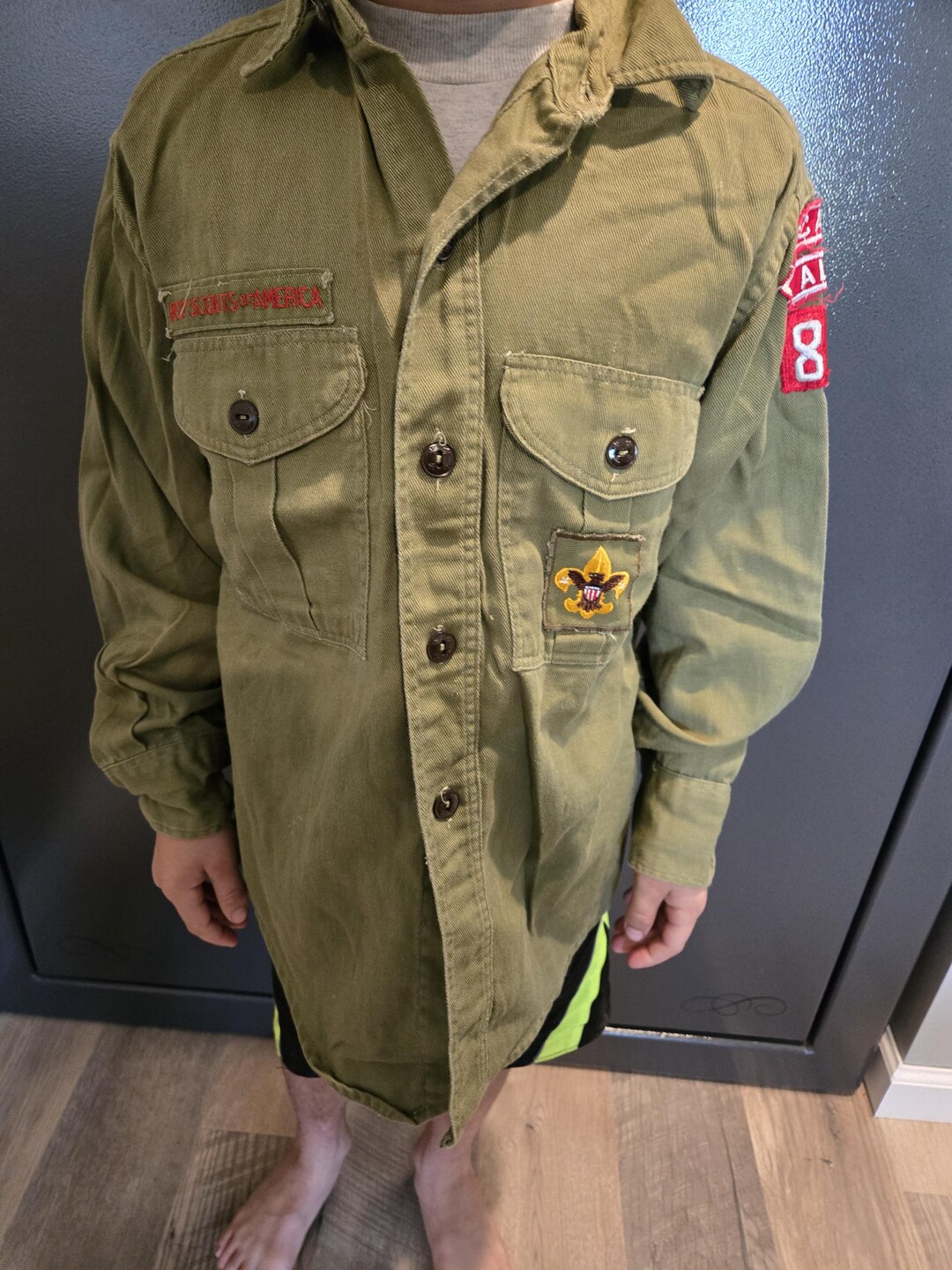 Vintage 1950's/1960's Boy Scouts of America Uniform Shirt/tuscaloosa ...