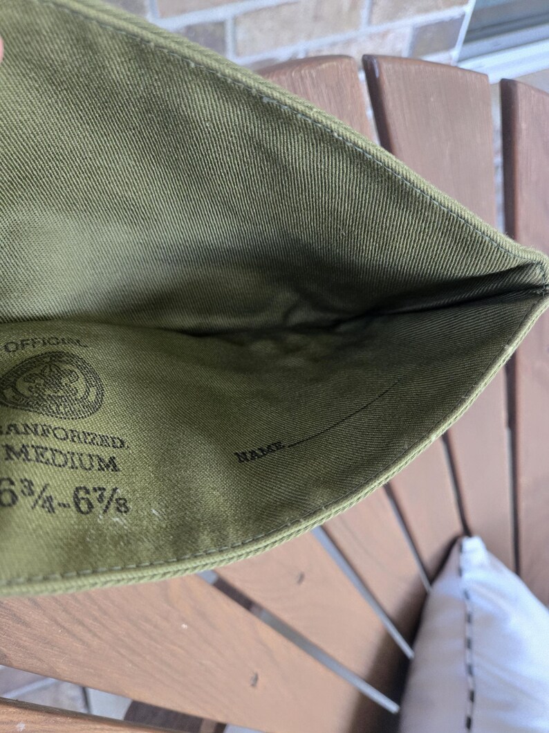 Vintage Boy Scout Garrison Cap, 1960's Hat/green/excellent Condition ...
