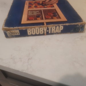 Vintage 1965 Booby Trap Game /spring Bar Game/parker Brothers/family ...
