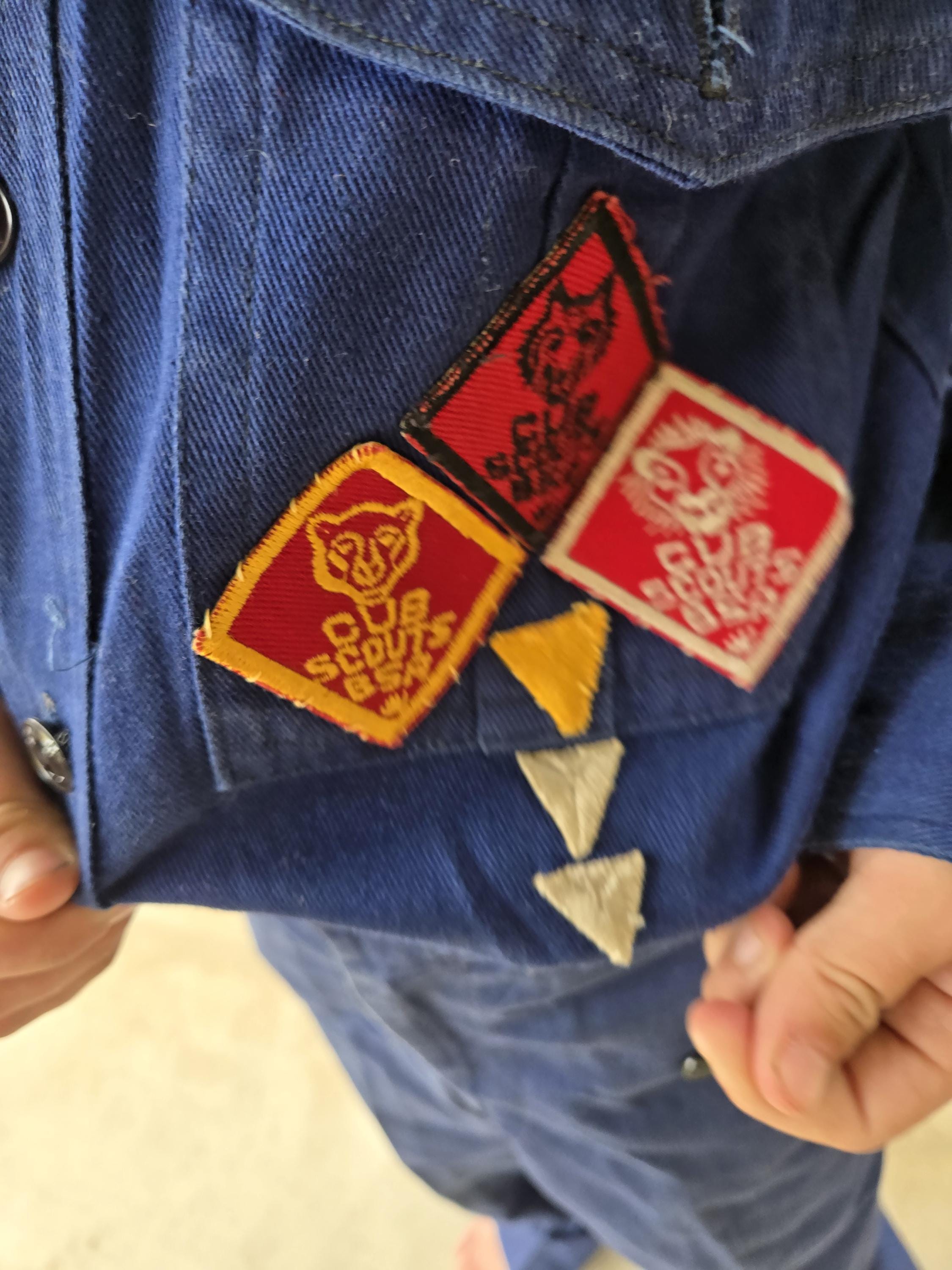 Vintage Boy Cub Scout Uniform Shirt Pants Set Savannah, TN Den 1 1950s ...