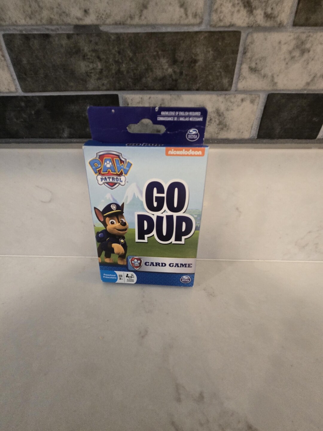 Nickelodeon Paw Patrol Go Pup Card Game/go Fish /preschool Card Game ...