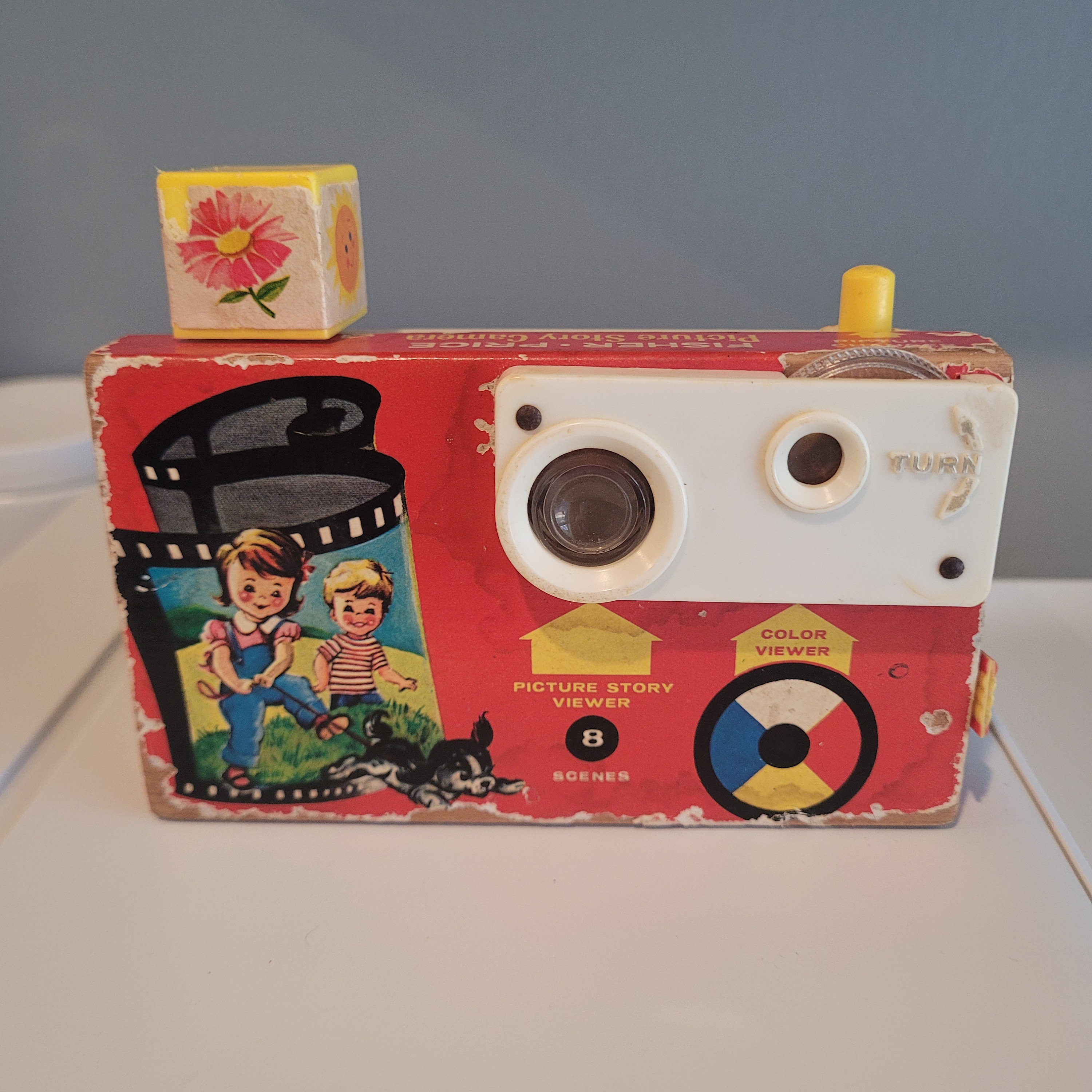 Vintage 1967 Fisher Price Picture Story Camera Toy 1960s 784 Great ...