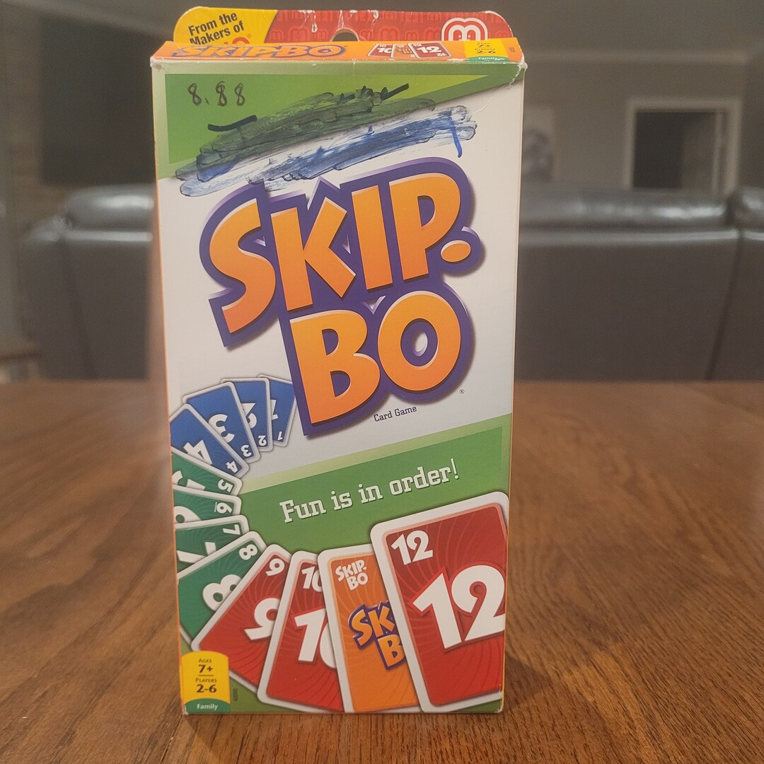Skip-bo Card Game/family Card Game by Uno/game Night/card Game/skip-bo ...