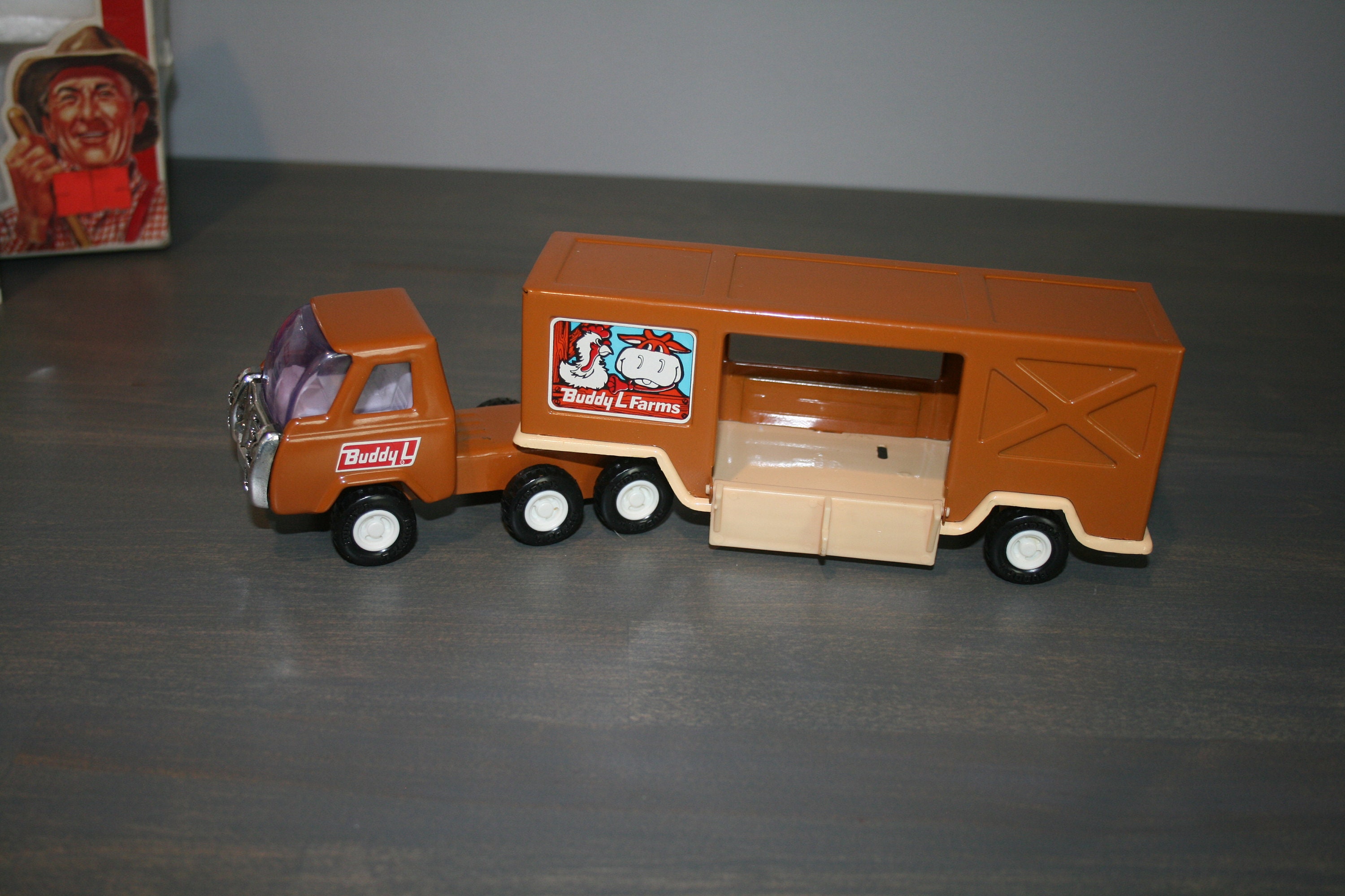 1970's Buddy L Brute Farm Set 4968 Complete in Box/tractor Trailer ...