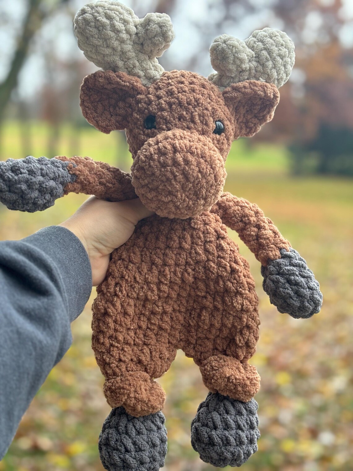 Snuggle Lovey Moose - Etsy