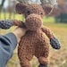 Snuggle Lovey Moose - Etsy