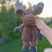 Snuggle Lovey Moose - Etsy