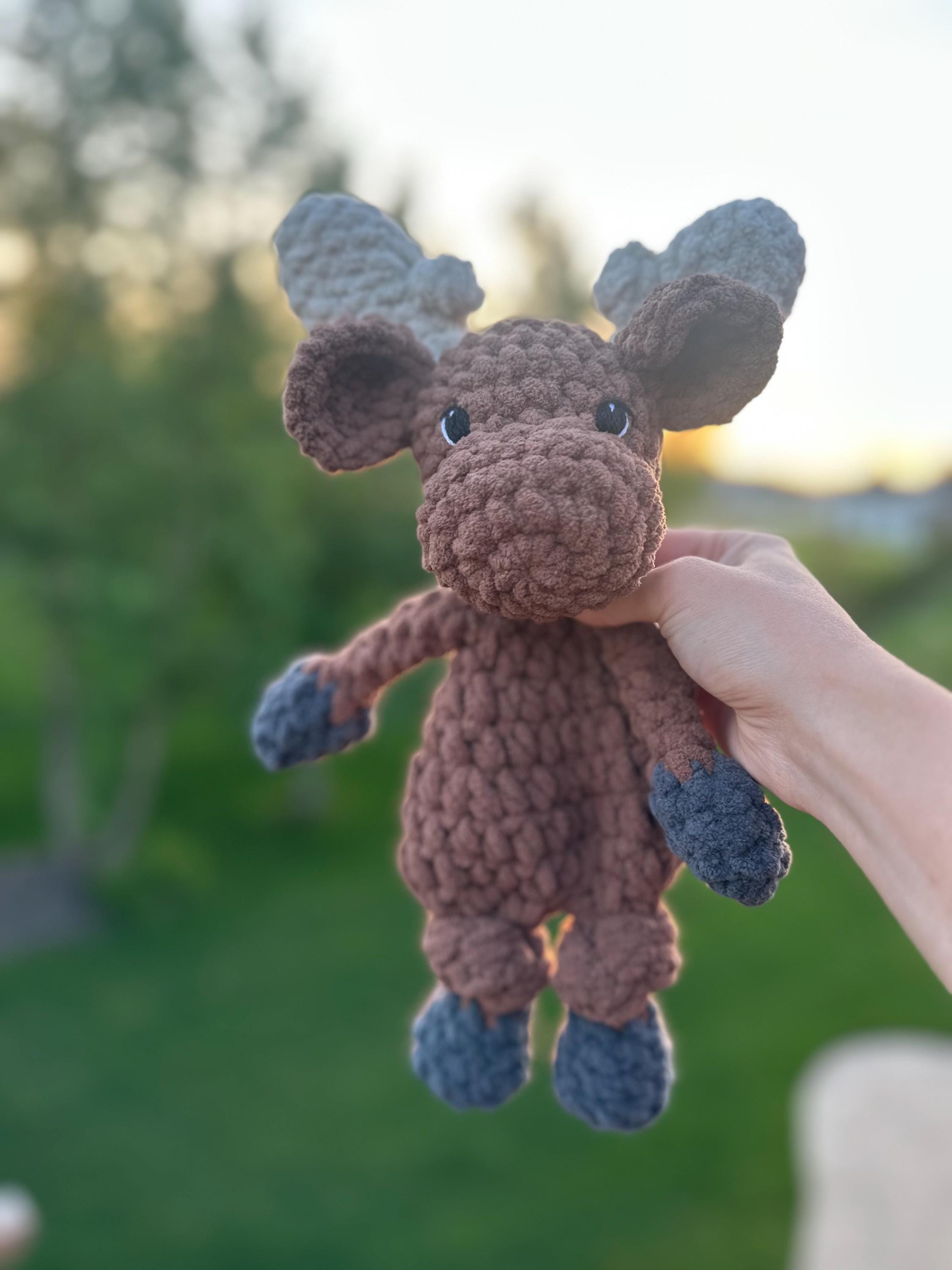 Snuggle Lovey Moose - Etsy