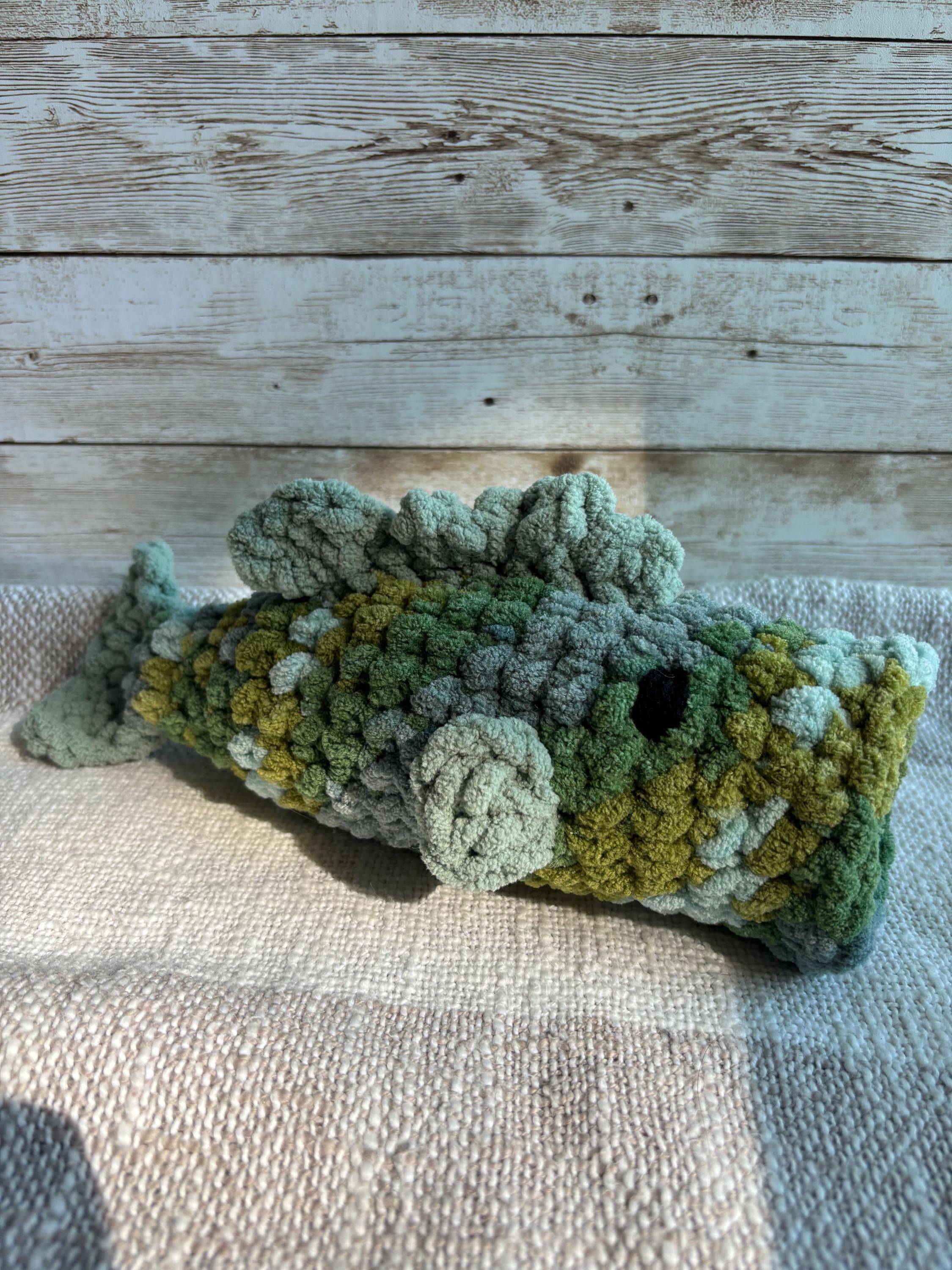 Crochet Bass Plushie - Etsy