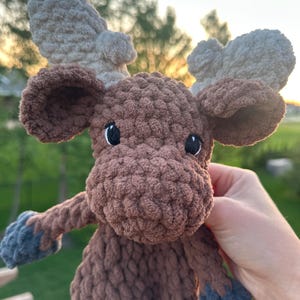 Snuggle Lovey Moose - Etsy