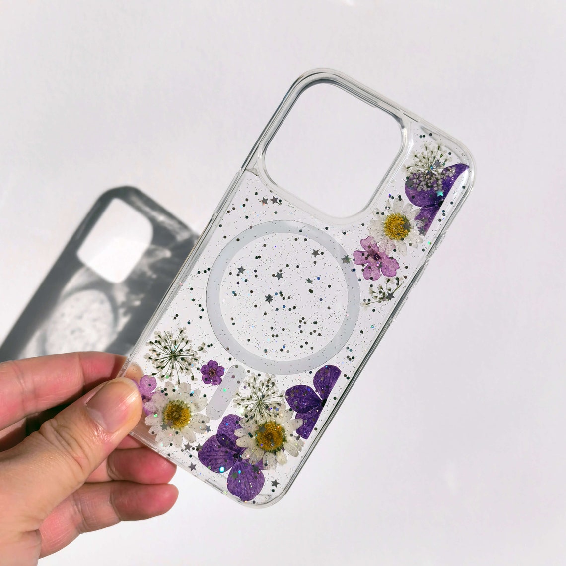 Five Different Flowers Phones Cases,magnetic Magsafe Design for iPhone ...