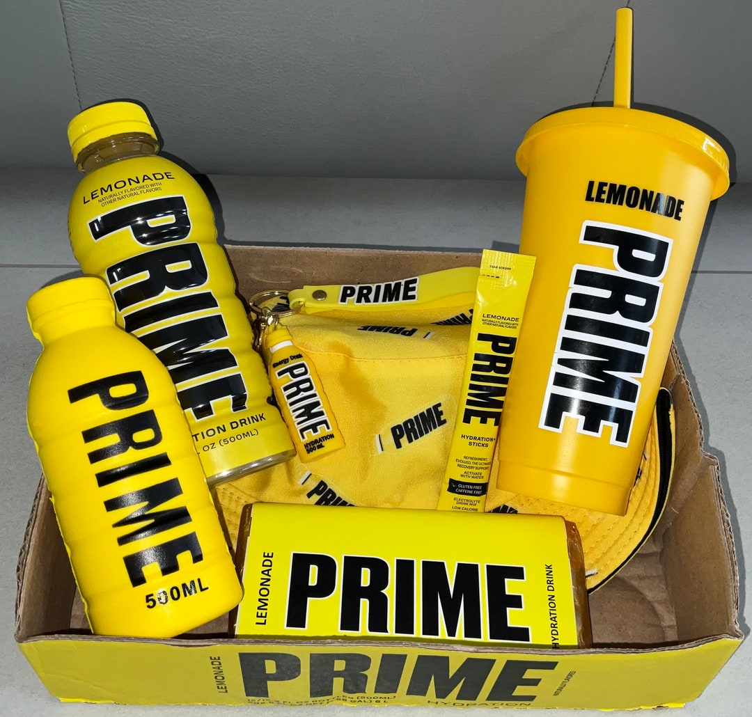 Prime Hydration Lemonade, Y Squishy, Y Chocolate Bar, Y Hydration Stick ...