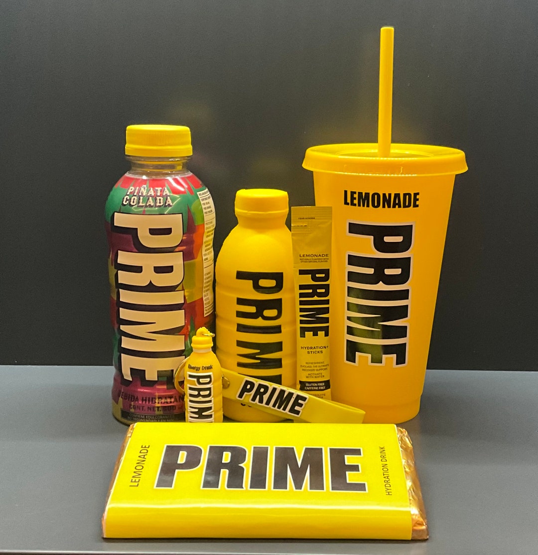 Prime Hydration Piñata Colada, Prime Yellow Squishy,prime Lemonade ...