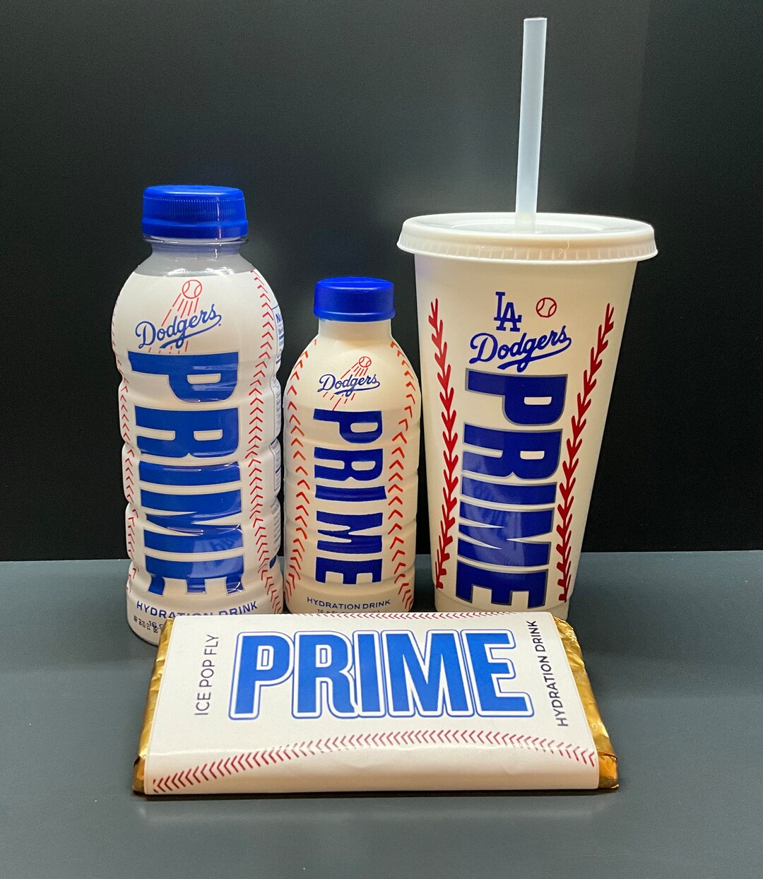 Prime Hydration LA Dodgers, Prime Dodgers Squishy, Prime Dodgers ...