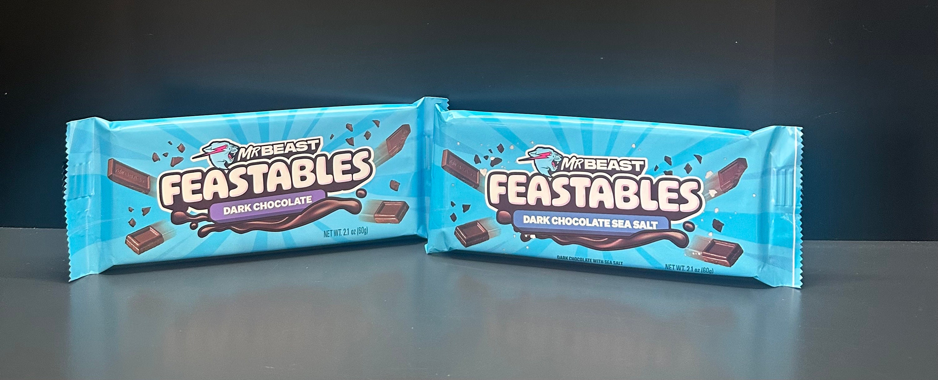 Mr Beast Feastables New Dark Chocolate Bundle, Mr Beast Dark Chocolate ...