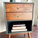 SOLD* Beautiful MCM Wood Night Stands - Etsy