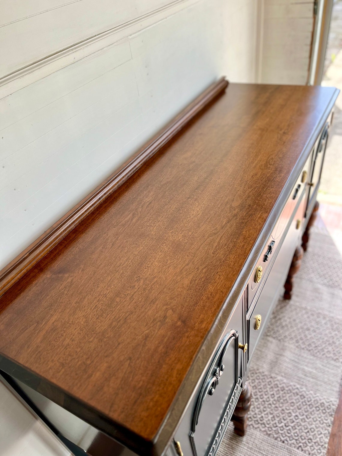 SOLD **** Antique Victorian Buffet, Entryway Console - Etsy