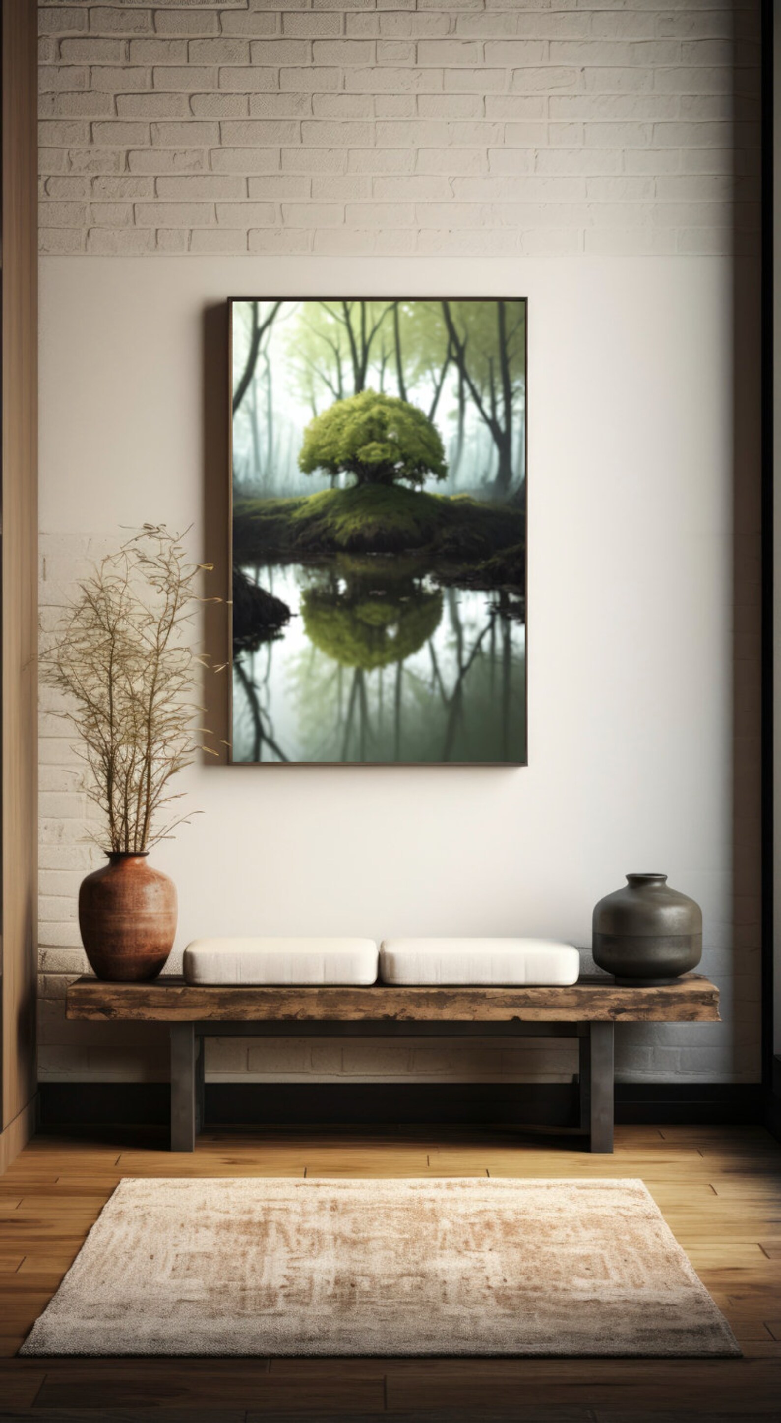 Moss Wall Art, Moss Art, Forest Art, Digital Wall Art, Moss Print, Moss ...