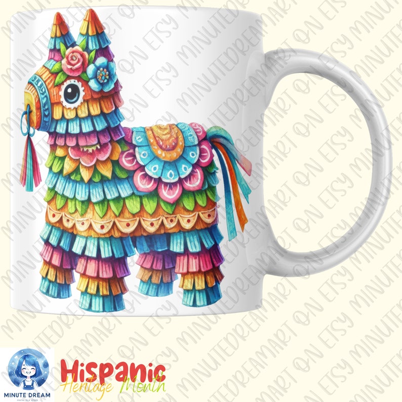 Hispanic Heritage Month Clipart: Watercolor Latino PNG (digital ...
