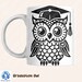 Cute Graduation Owl SVG, Owls, School Clipart, PNG, JPG, Cut File for ...