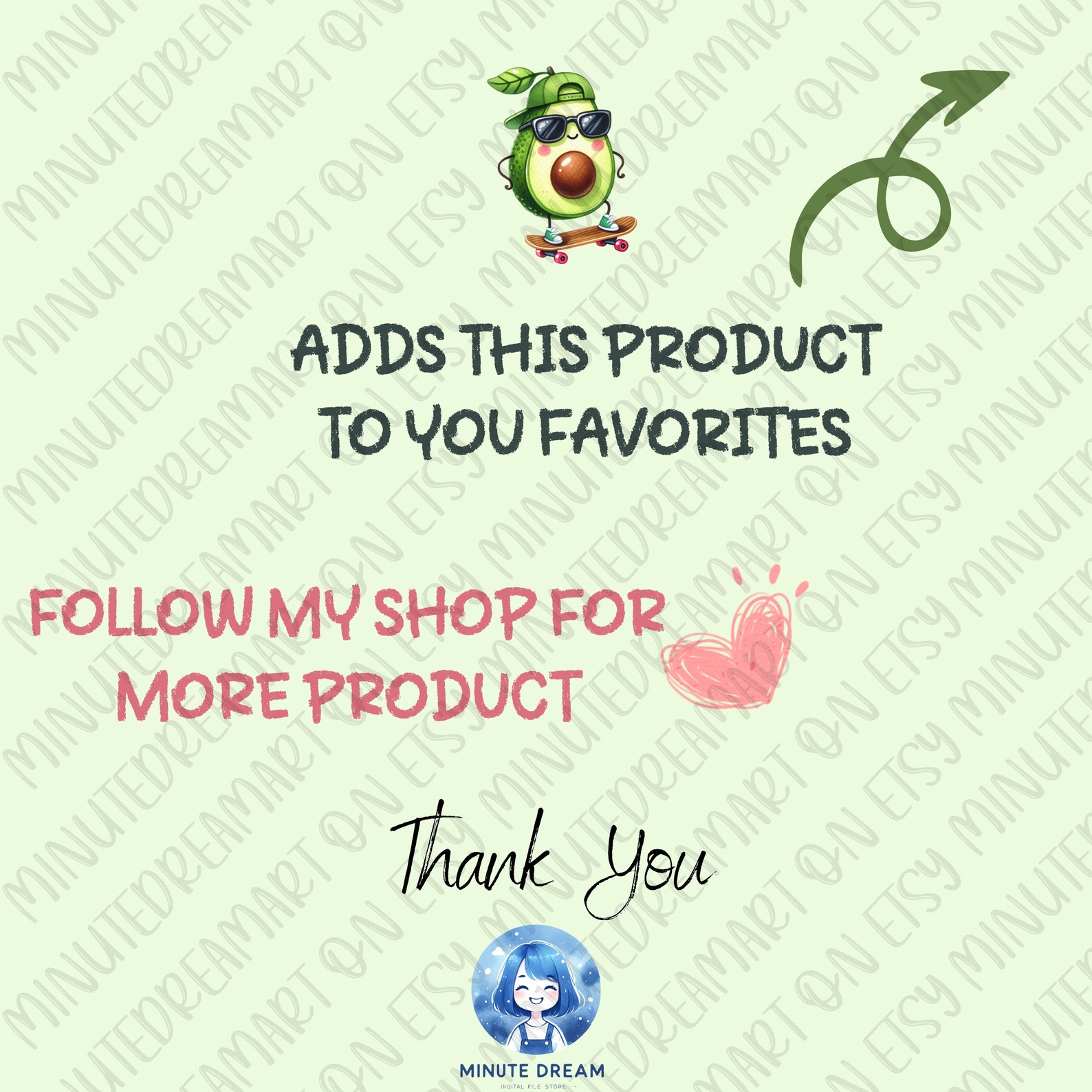 Funny Avocado Clipart, With Sunglasses, Gift for KID, Watercolor ...