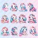 Cute Unicorn Clipart, Pastal Princess Png, Watercolor Sublimation, Gift ...