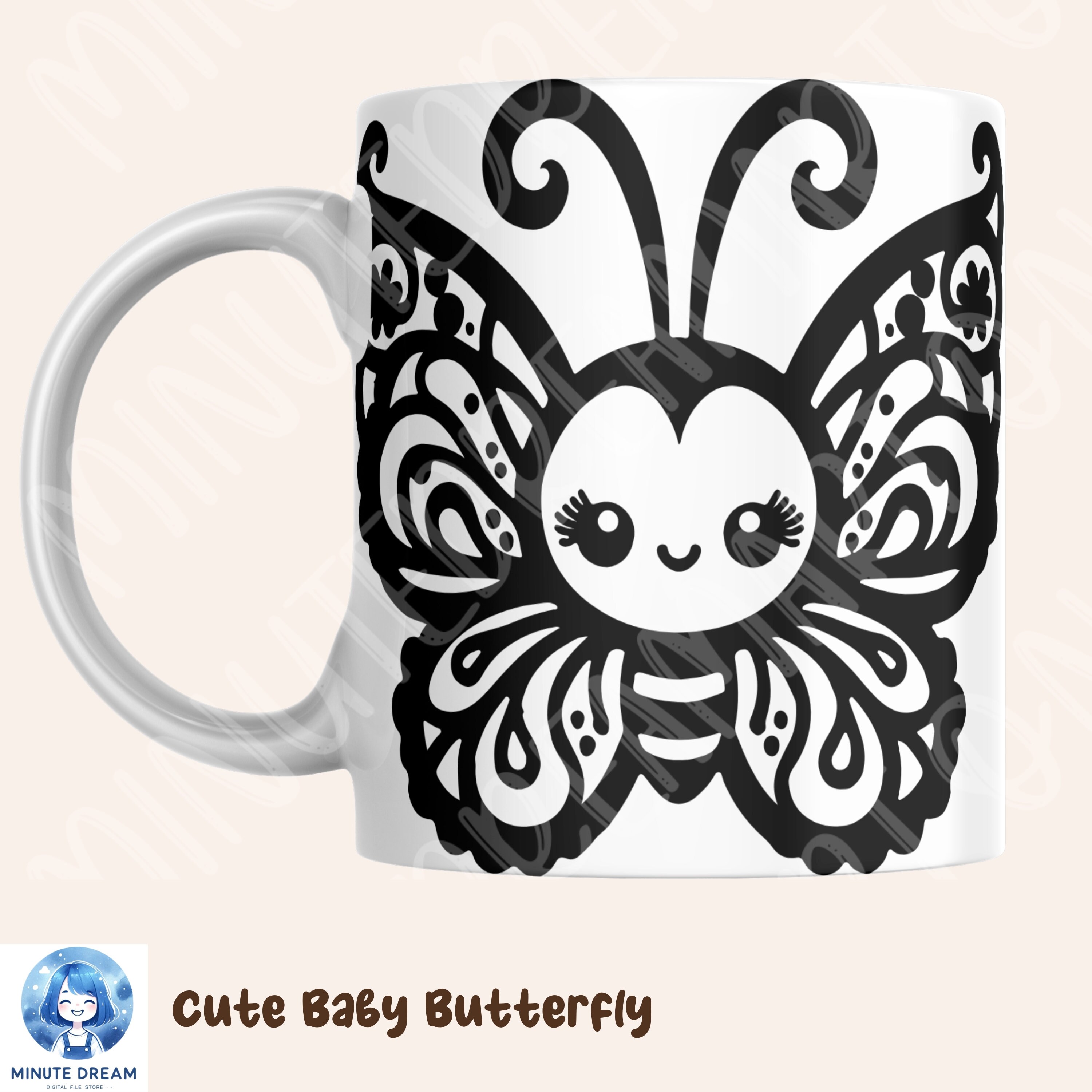Cute Butterfly SVG, a Little Bug, Insect, PNG, JPG, Cut File for Cricut ...