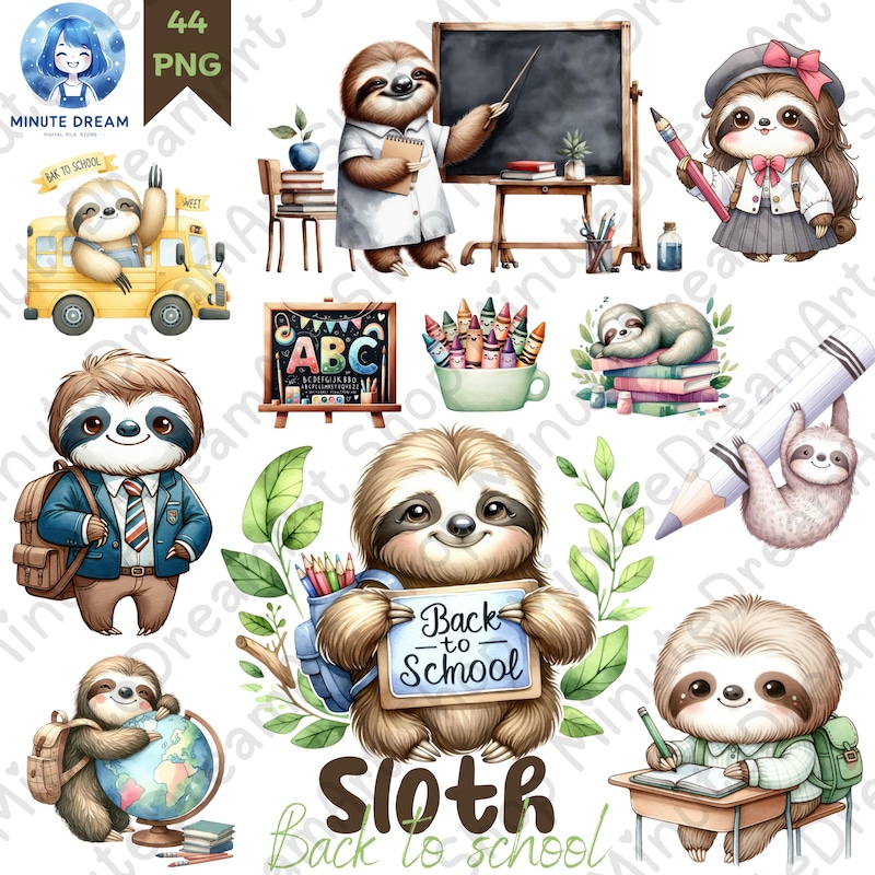 Sloth Nursery Art - Etsy