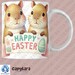 Easter Capybara Clipart: Watercolor Spring Animals (PNG) - Etsy
