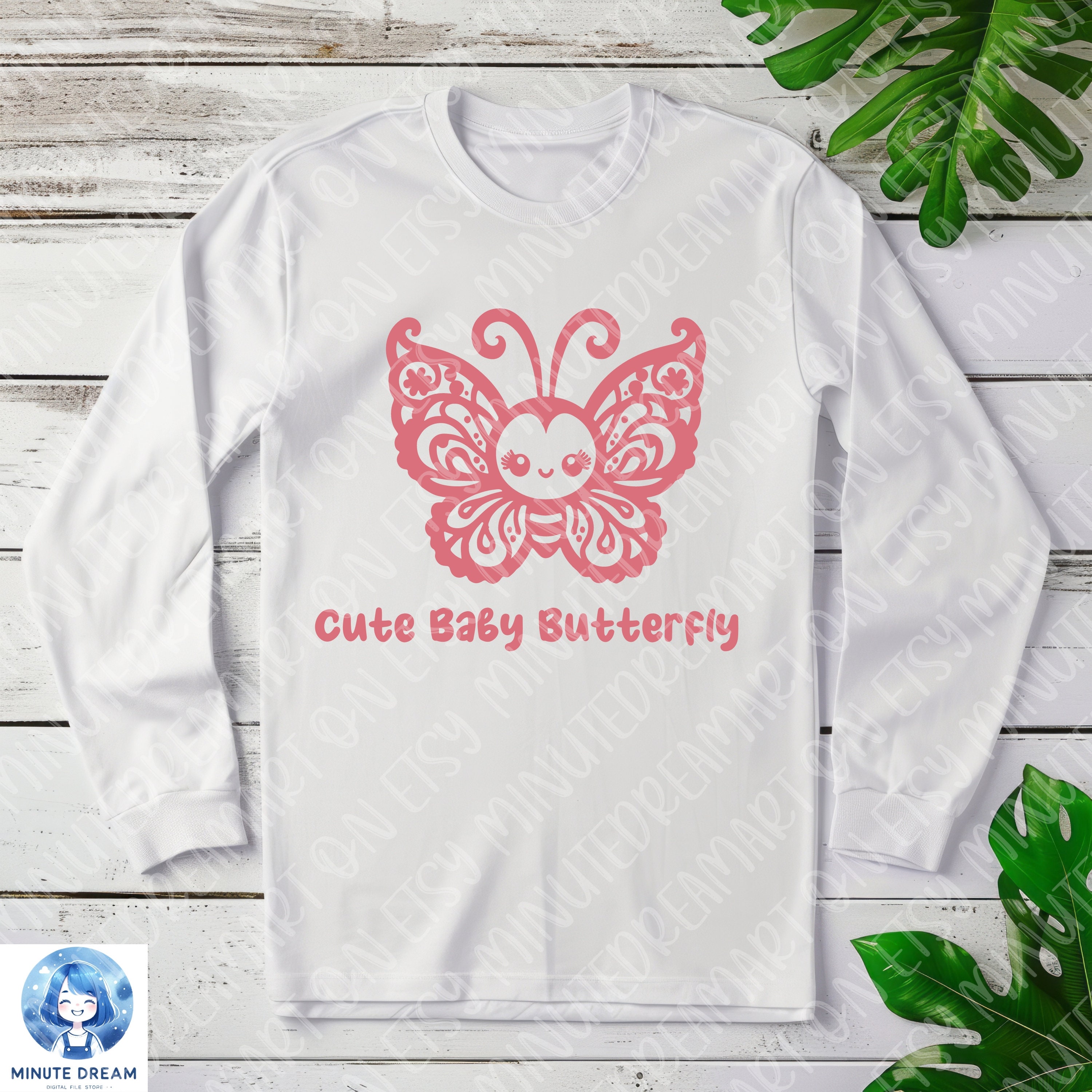 Cute Butterfly SVG, a Little Bug, Insect, PNG, JPG, Cut File for Cricut ...