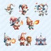 Circus Gnome Clipart, Clown Gnome PNG, Watercolor Sublimation, Clown ...