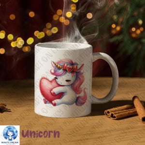 Valentine Unicorn Clipart, Cute Unicorn Png, Valentine's Day ...
