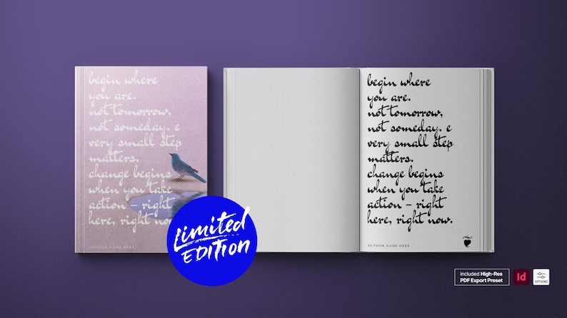 Editable KDP Indesign Template 6x9 | Professional Book Layout - Etsy