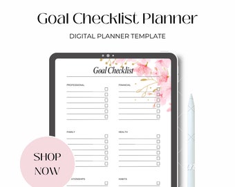 Goal Planning Workbook, Goal Planning Worksheet, Goal Planner, 2024 ...
