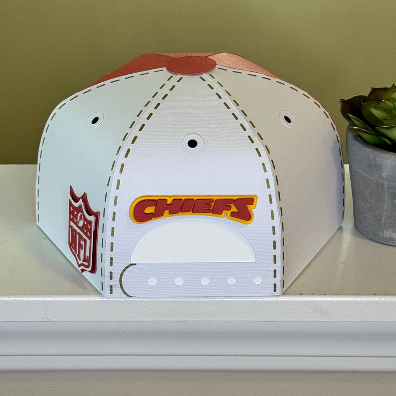Chiefs Hat Gift Box - Etsy