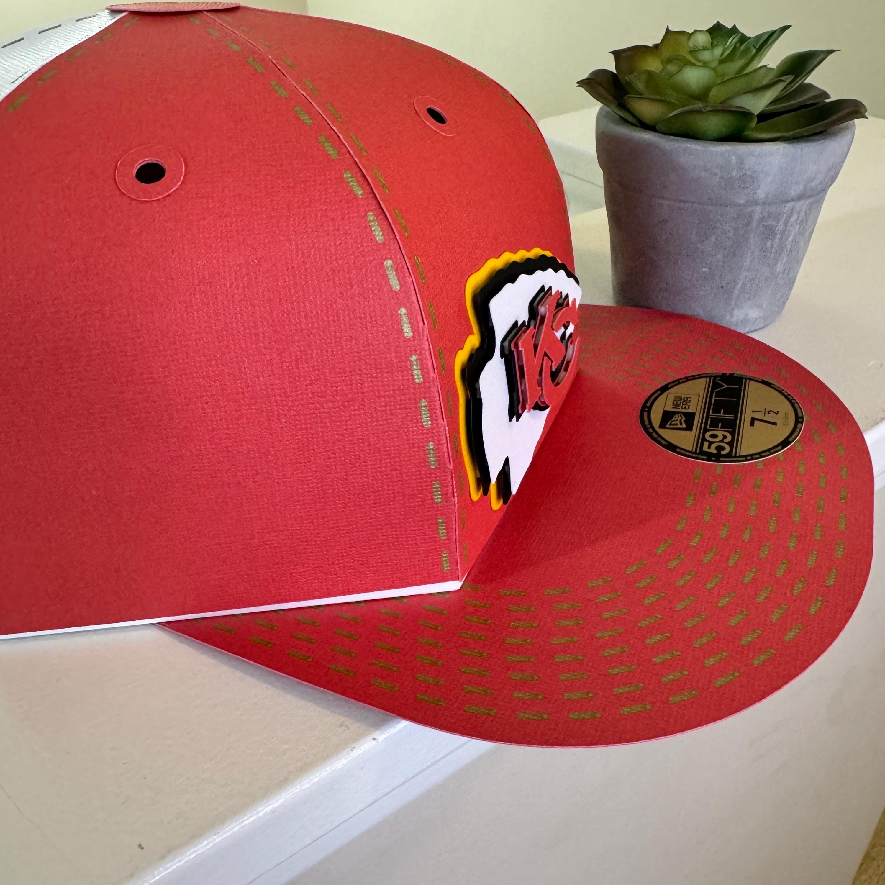 Chiefs Hat Gift Box - Etsy